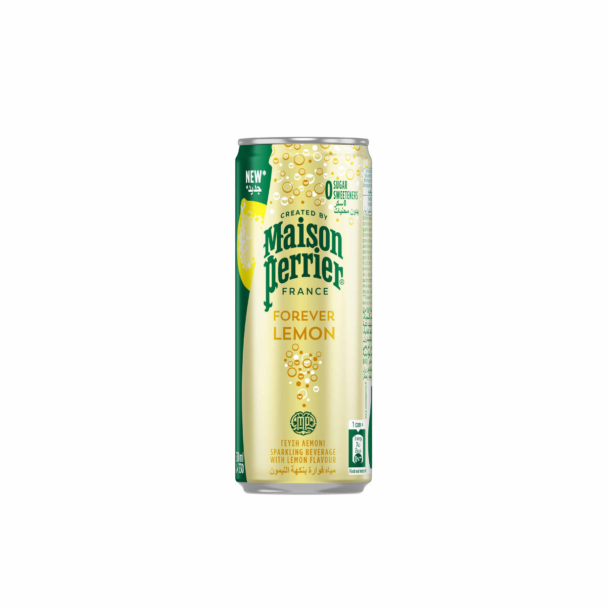 MAISON PERRIER FOREVER Lemon Sparkling Water Can 24 x 330ml – METAGROUP ...