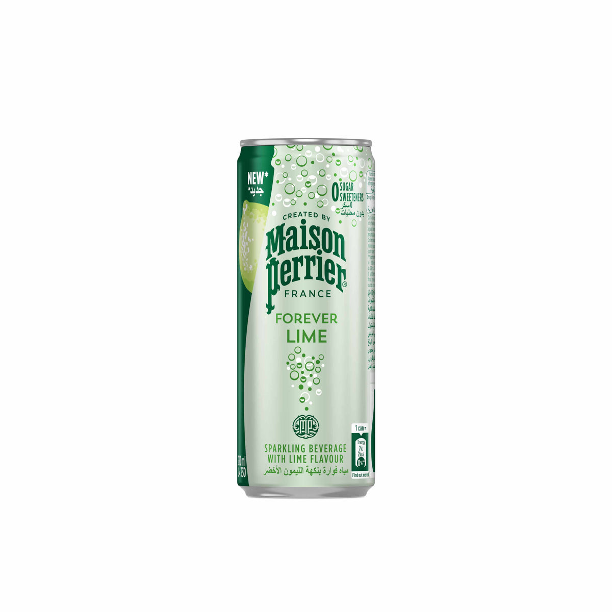 MAISON PERRIER FOREVER Lime Sparkling Water Can 24 x 330ml – METAGROUP Limited