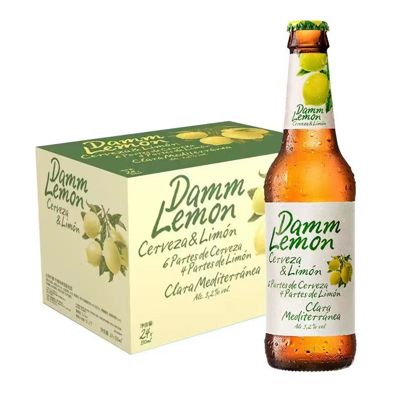 Estrella Damm Lemon 330ml x 24 bottle – METAGROUP Limited