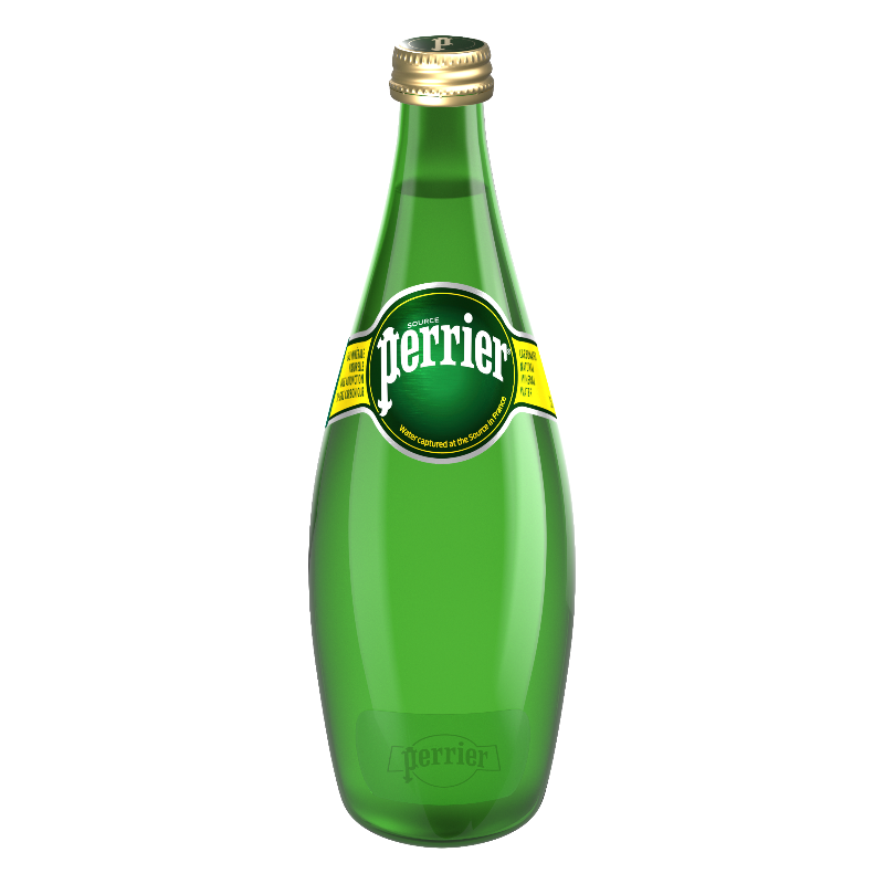 Perrier Sparkling Mineral Water (glass bottle) 750ml – METAGROUP Limited